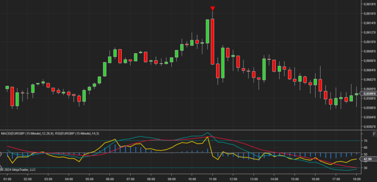 NinjaTrader MACD + RSI Indicator